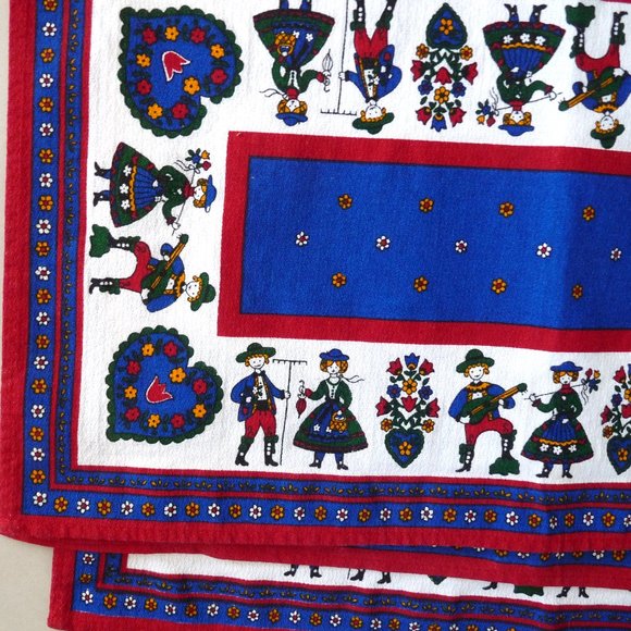 SEIT German | Dining | Vintage Seit Bavarian German Folk Art Austrian 4 ...